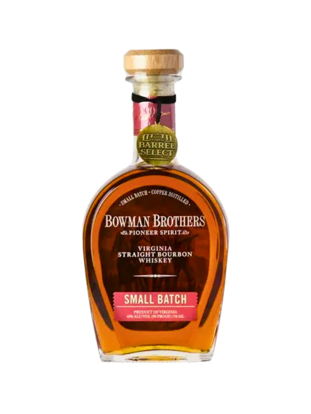 Bowman Bros NorCal Exclusive Virginia Bourbon 90 Proof 750ml – Barrel ...